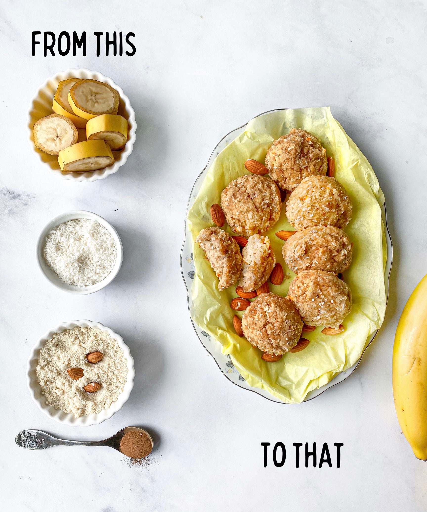 Baby's first cookie - easy almond banana cookies - Panos Eats