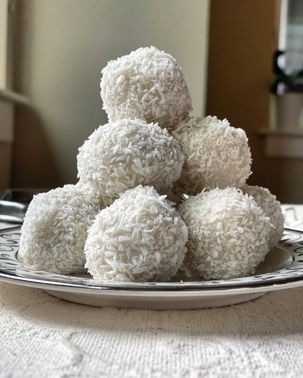 3-ingredient coconut bliss balls - Panos Eats