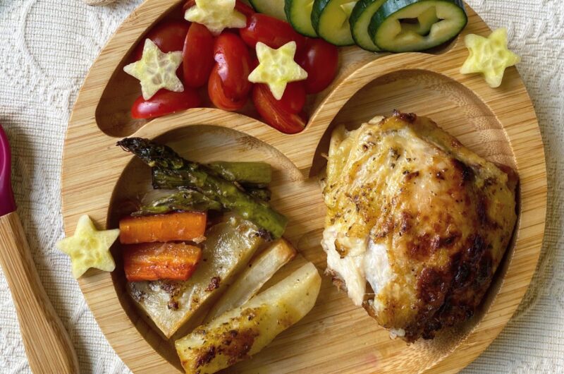One sheet pan chicken and vegetables - Panos Eats