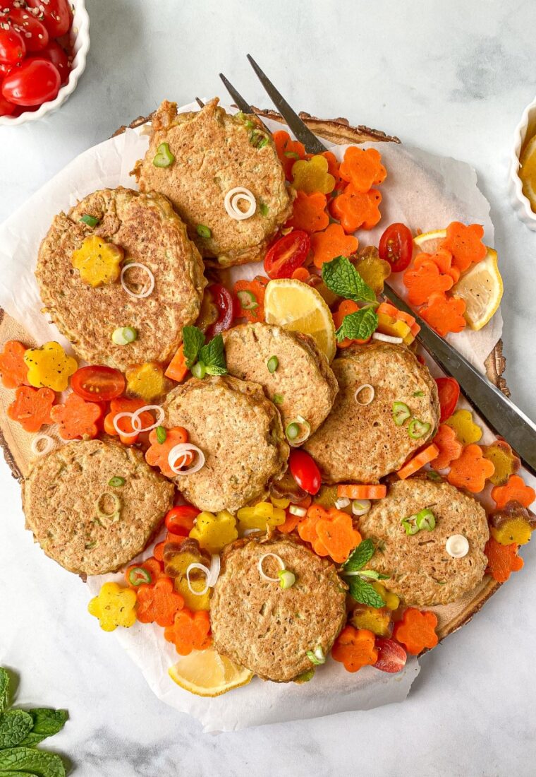 Easy and fluffy shrimp pancakes - Panos Eats