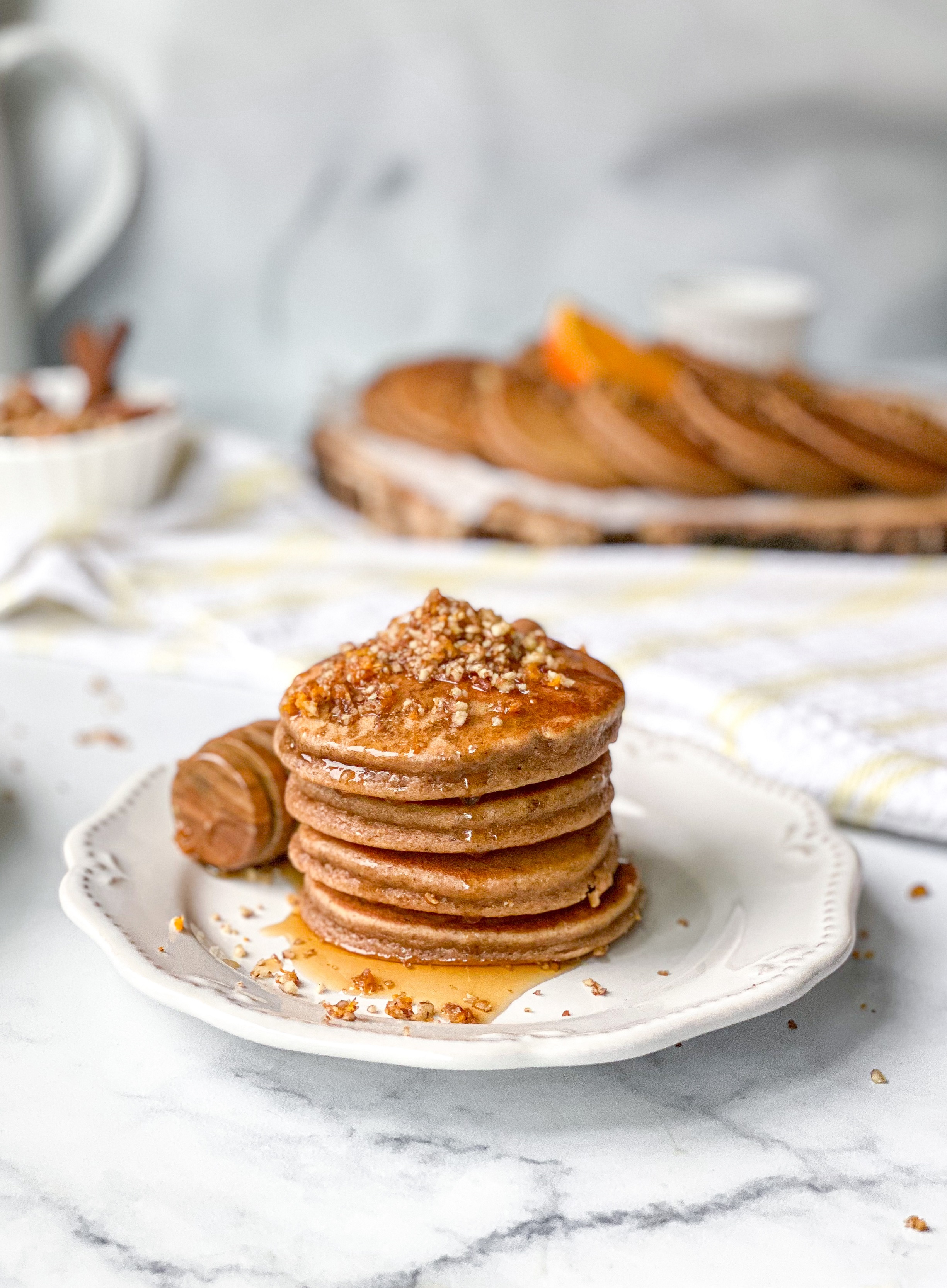 The best walnut pancakes - Panos Eats