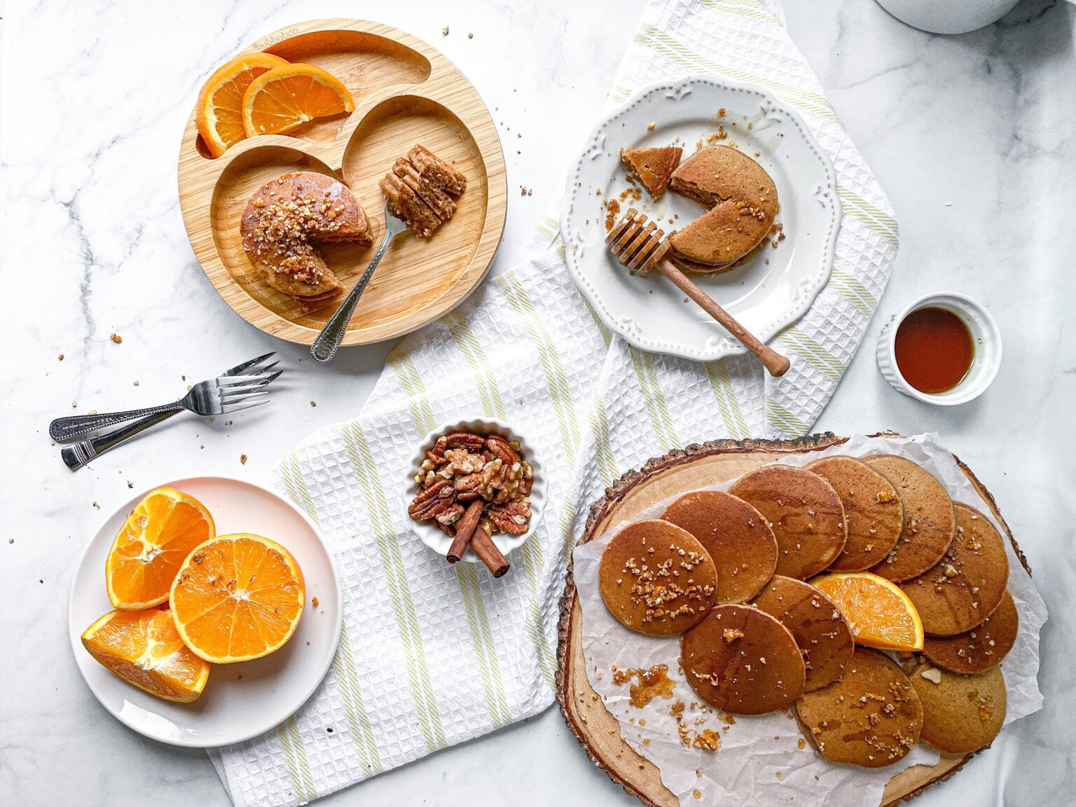 The best walnut pancakes - Panos Eats