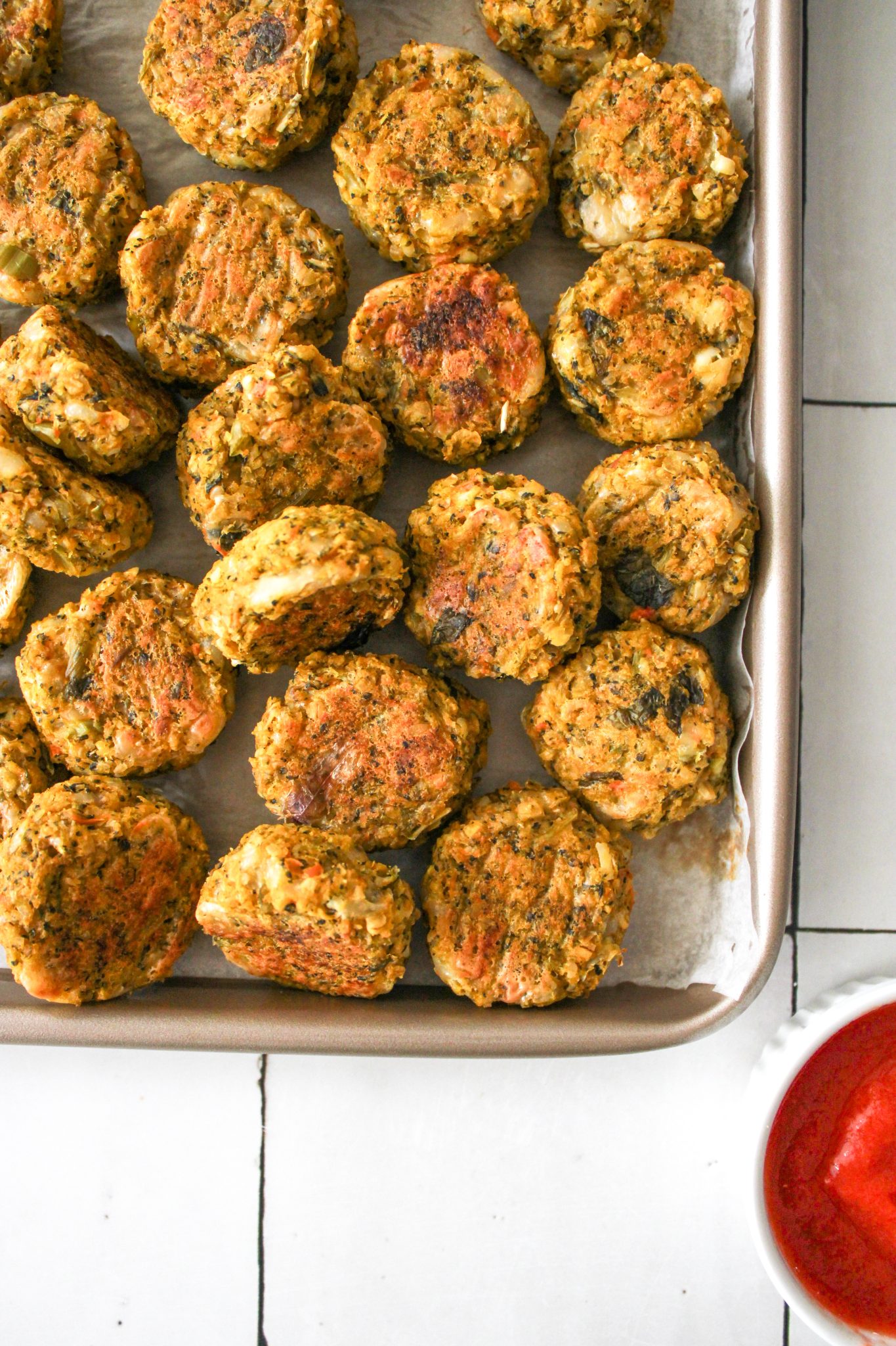 Easy kid-friendly broccoli balls with oats - Panos Eats