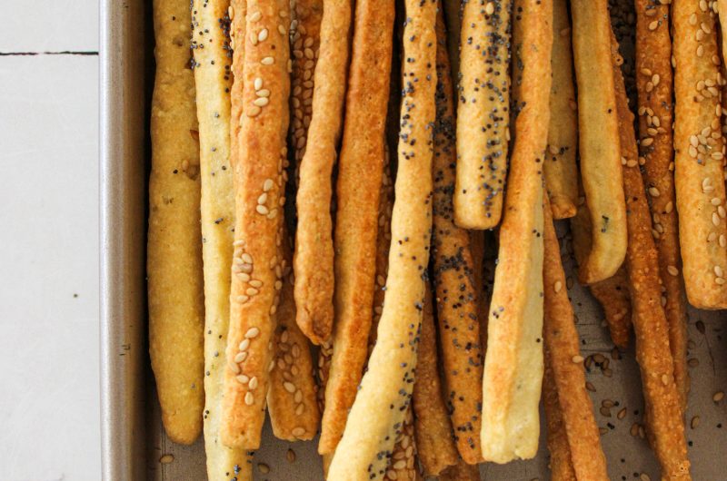 Easy crunchy cheese breadsticks for kids with 4 ingredients - Panos Eats